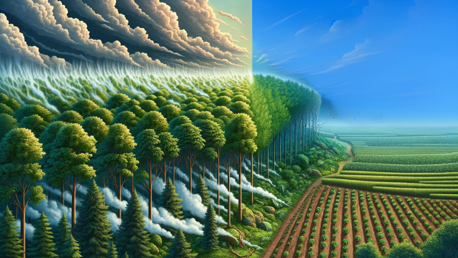 The Desert's Symphony: How Trees, Dust, and Rain Dictate Our Climate's ...