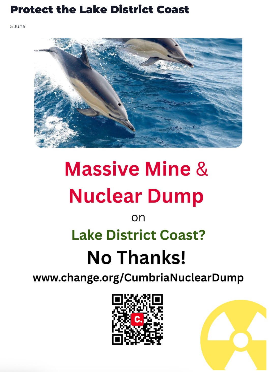 Today is World Ocean Day – Protect the Lake District Coast and Irish ...
