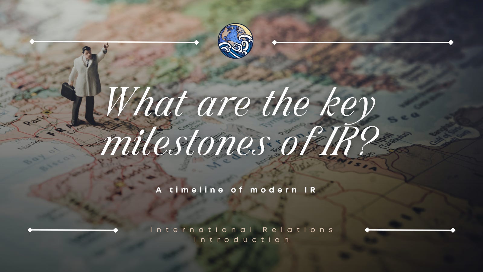 Important milestones in modern International Relations
