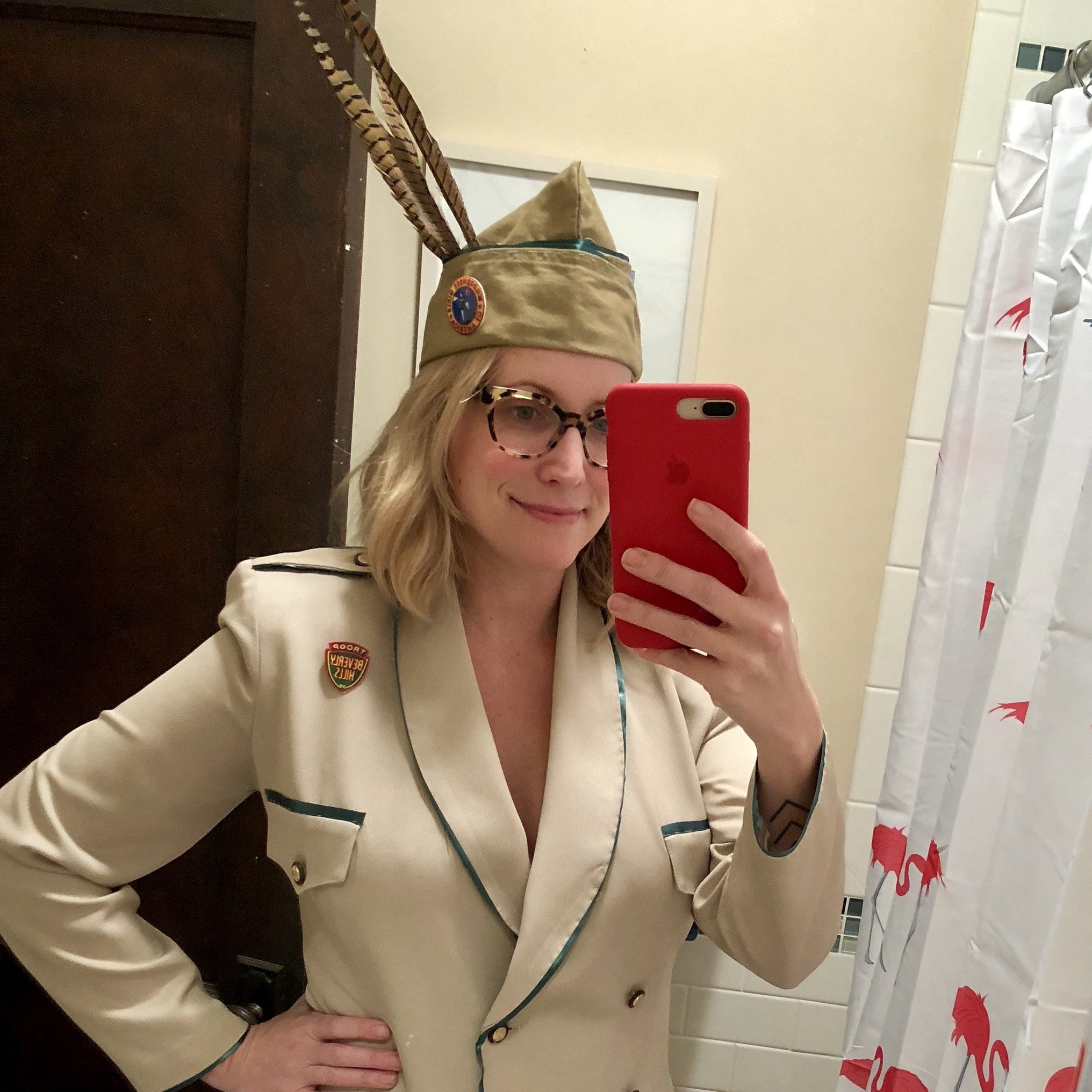 make your own kick ass Troop Beverly Hills costume