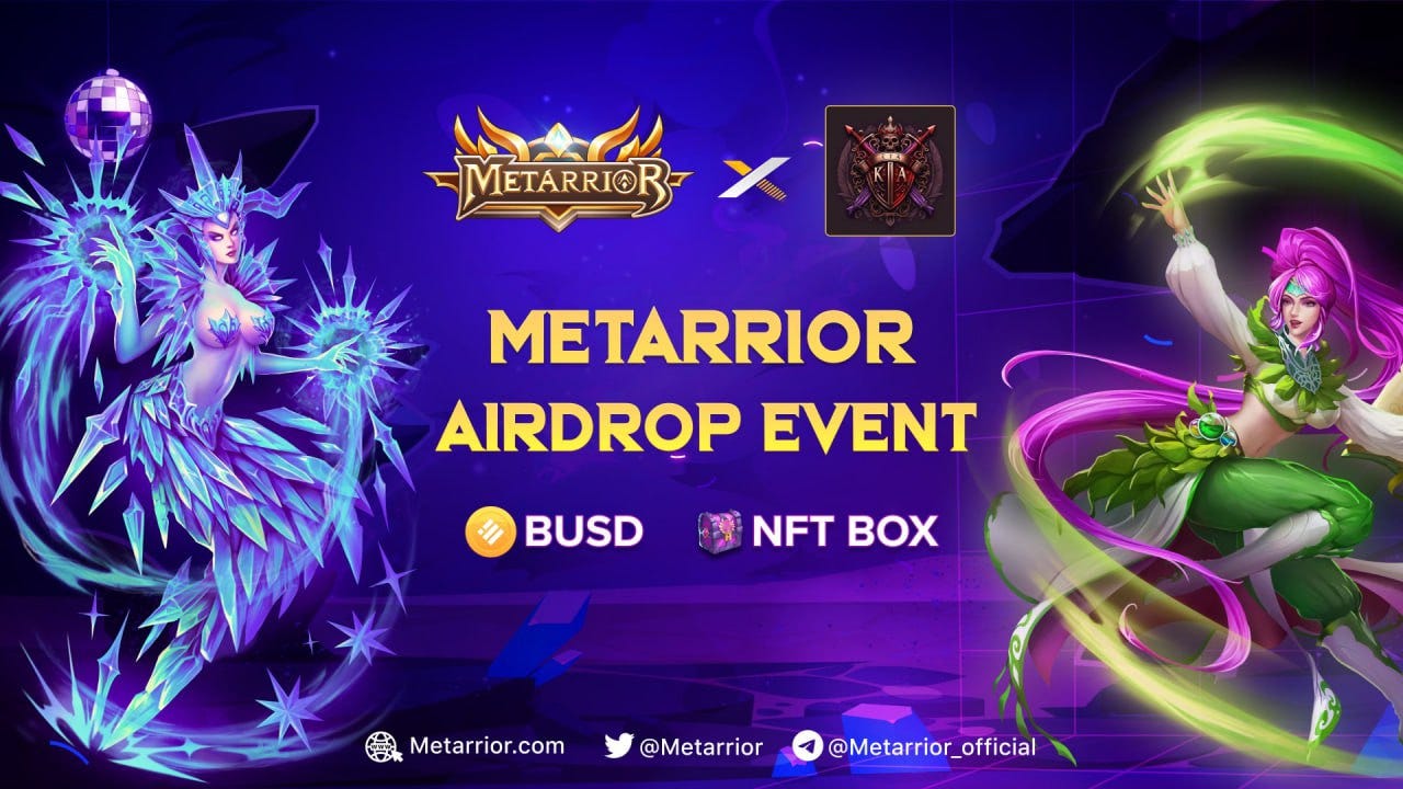 🔴[ENDED]METARRIOR x KTA GUILD AIRDROP EVENT