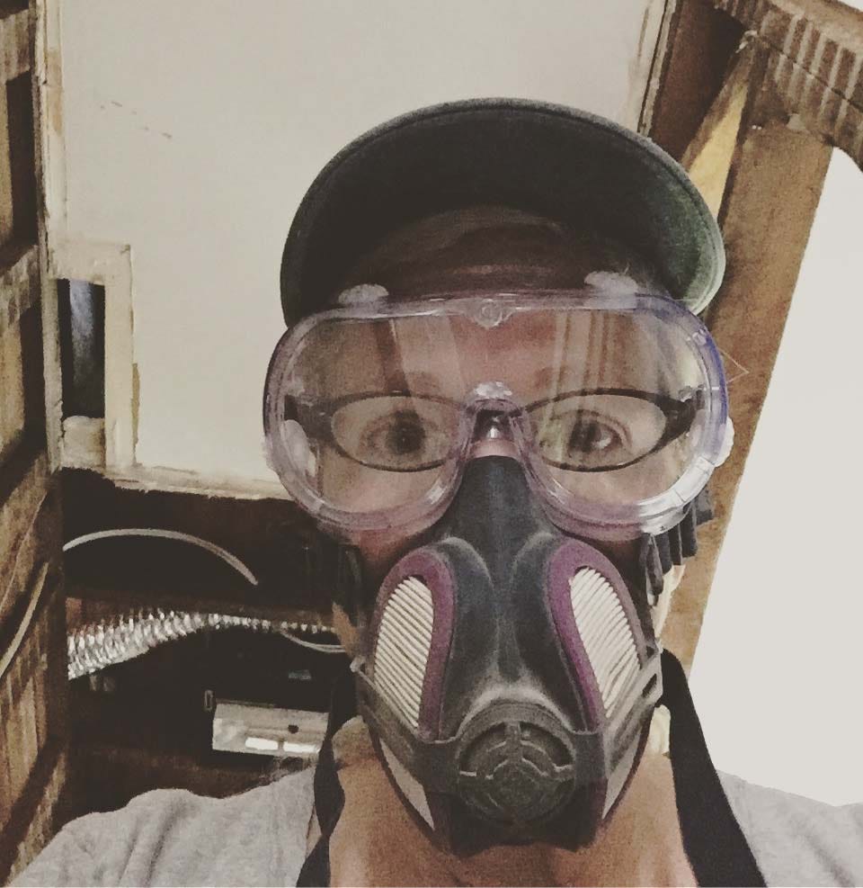 Elipse P100 Dust Mask - by Megan Fitzpatrick