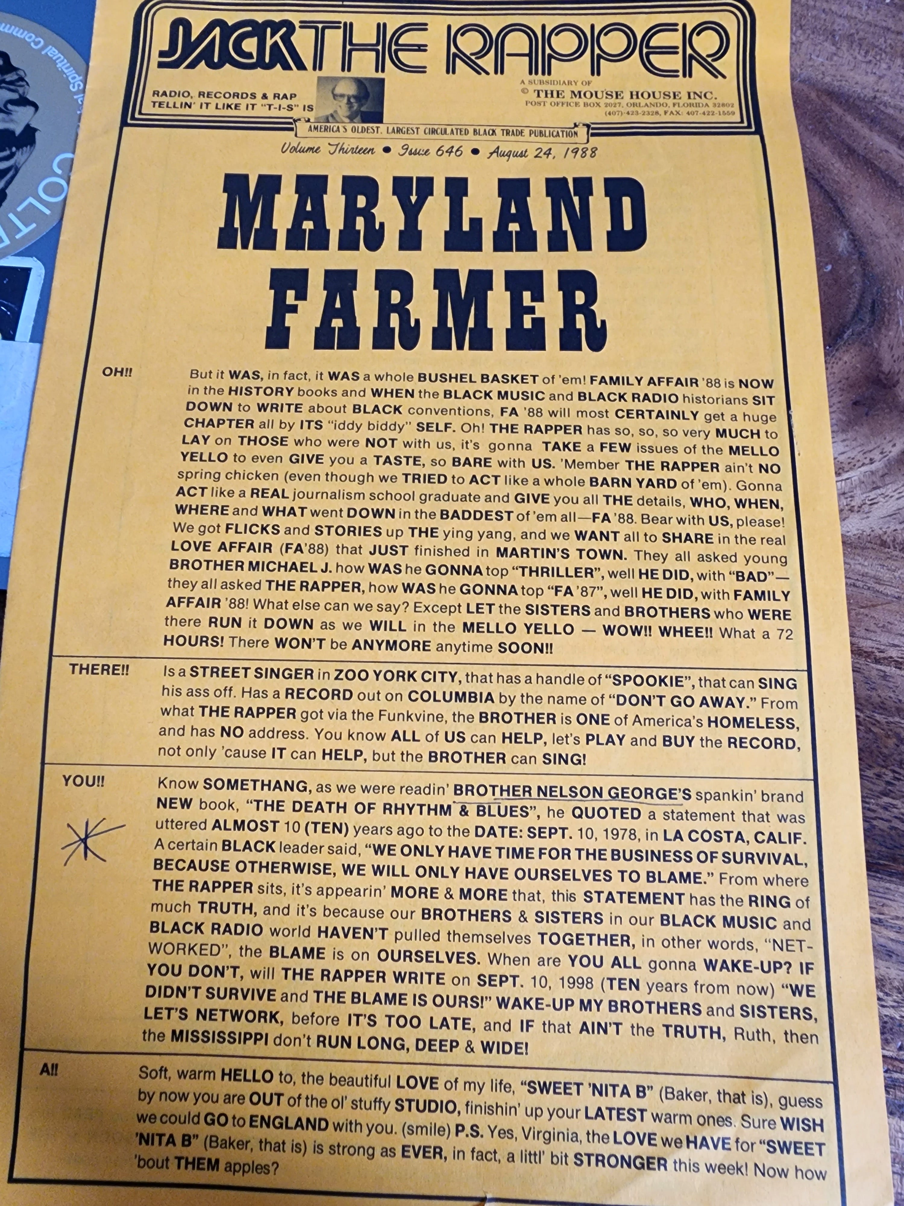 Remembering Jack the Rapper - The Nelson George Mixtape