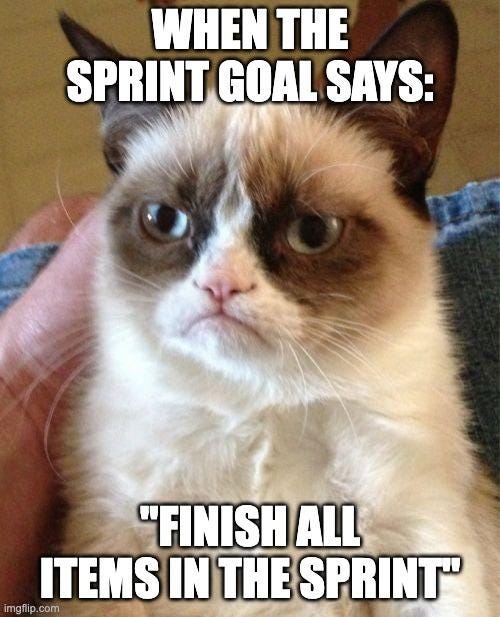 Top 10 Sprint Goal Memes - by Maarten Dalmijn