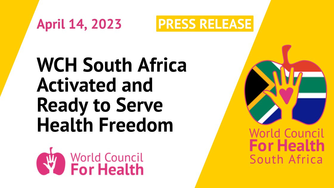 WCH South Africa Activated and Ready to Serve Health Freedom