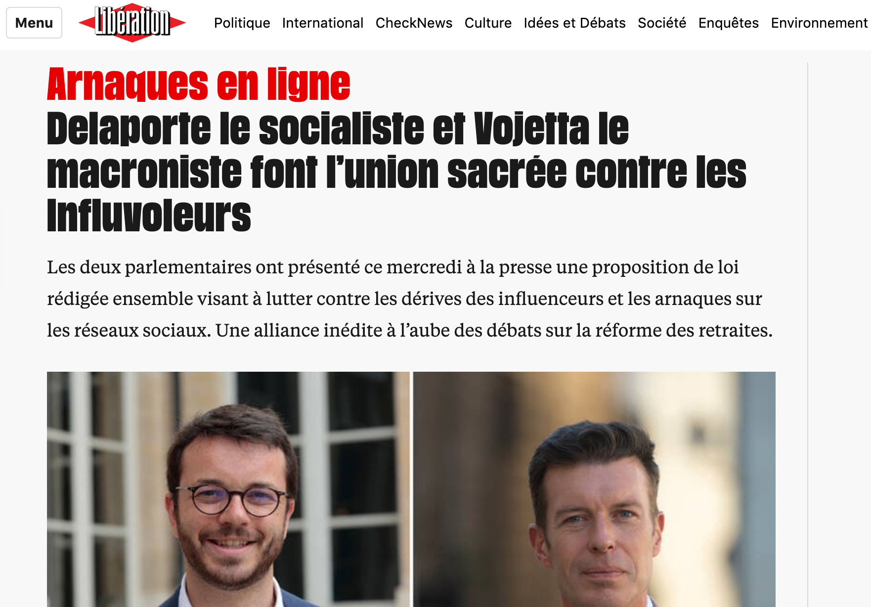 Une loi "Influenceurs" fin Mars ? - by Quentin BORDAGE