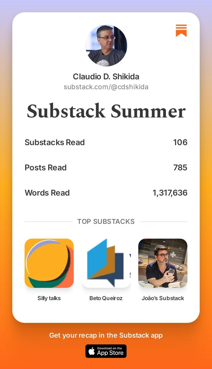 My Substack Summer