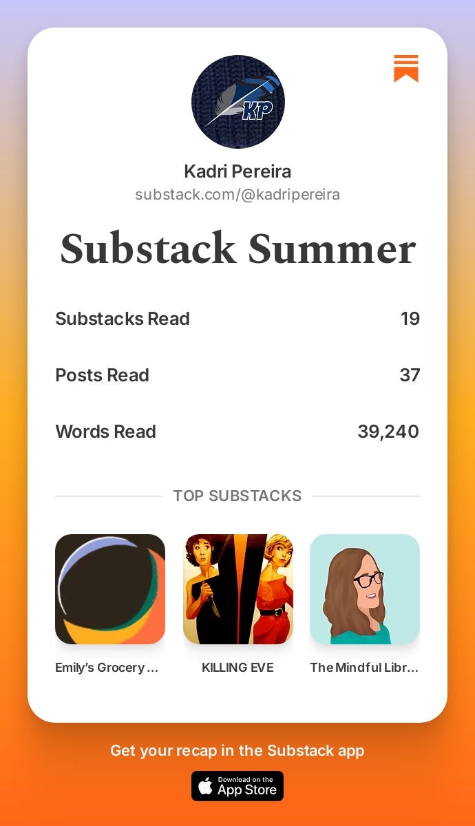 My Substack Summer - Food-Fashion-Crafts Moodboard