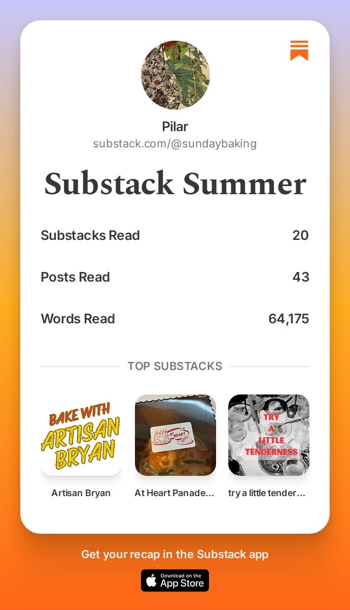 My Substack Summer - El Substack de Pilar