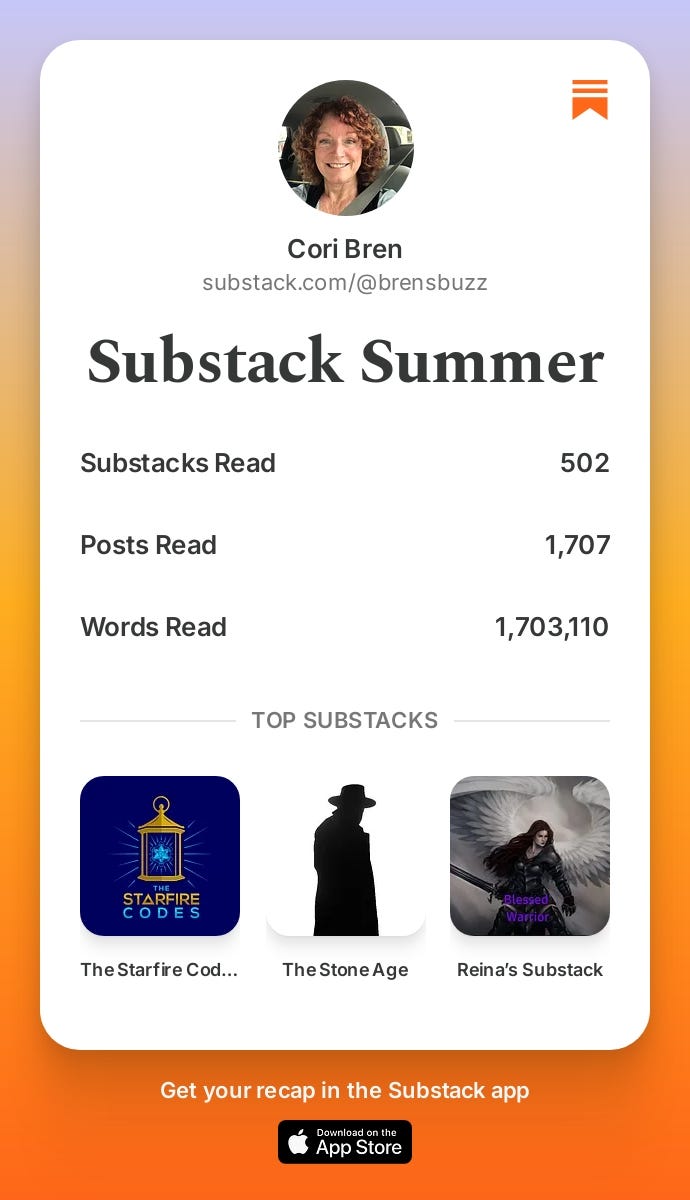 How’s Your Substack Summer? Mine’s all numbery and stuff.