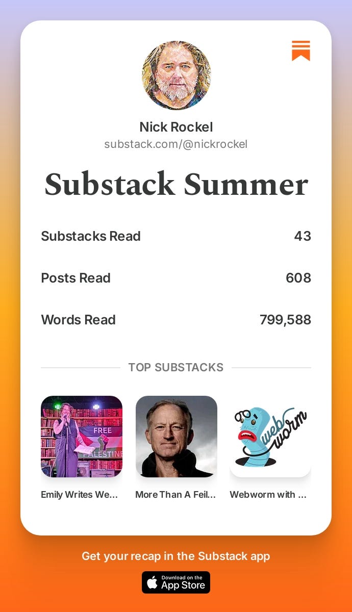 My Substack erm... Summer - Nick's Kōrero
