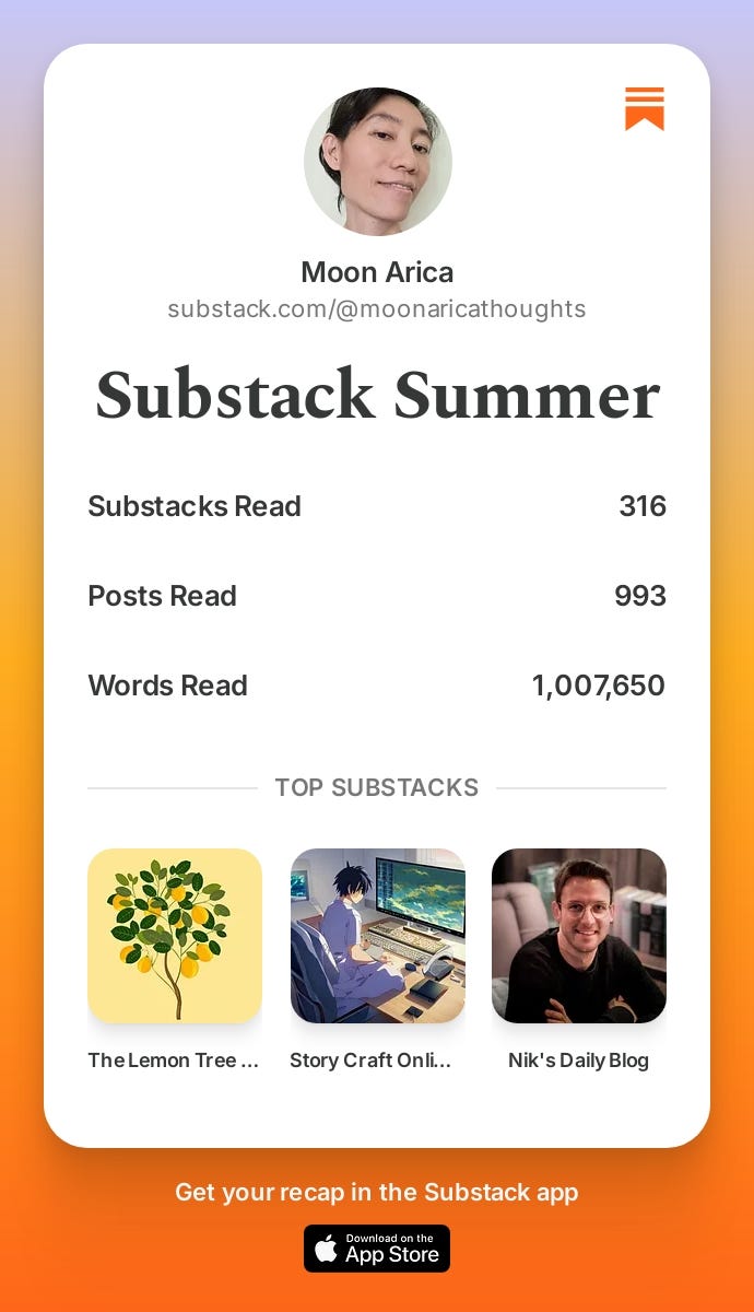 Who else has done "My Substack Summer"? - Dare To Fail