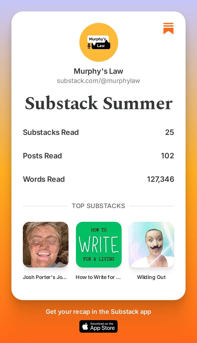 My Substack Summer - The Exile Files