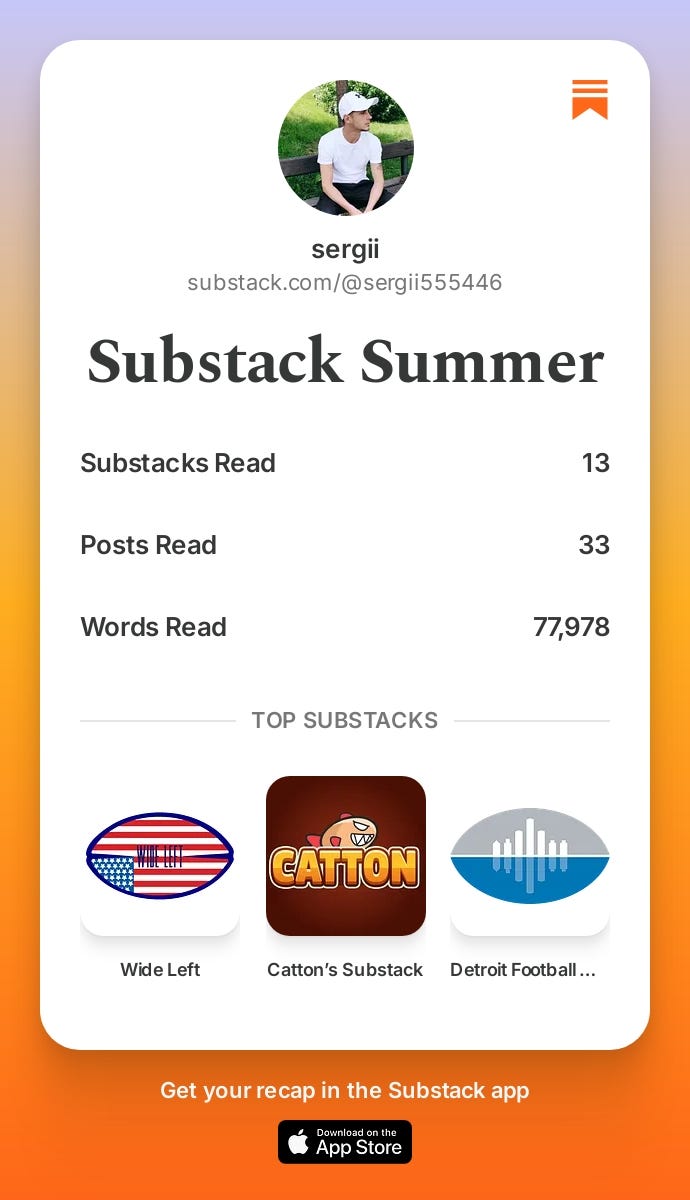 My Substack Summer - sergii’s Substack