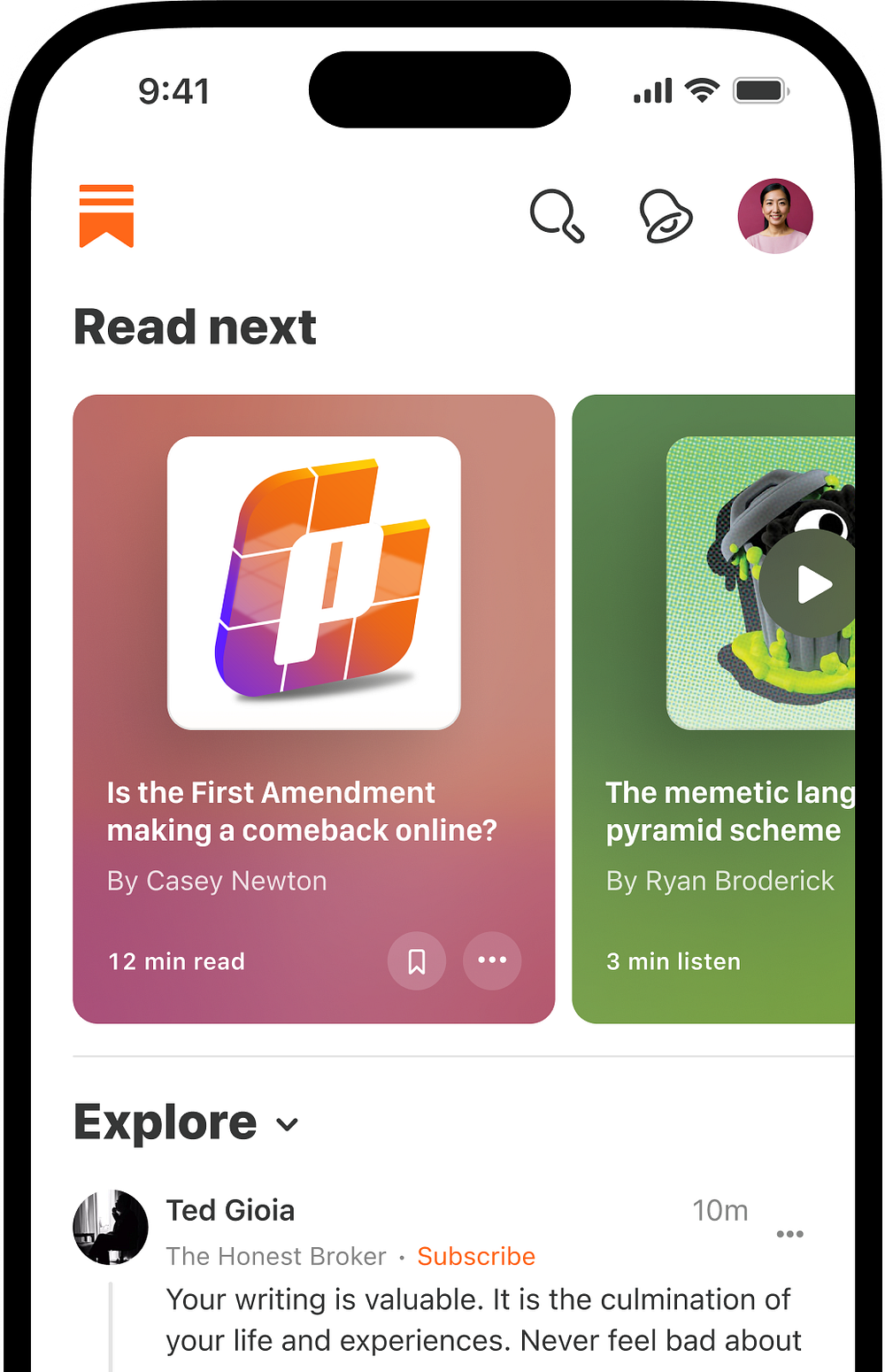 Introducing the Substack app