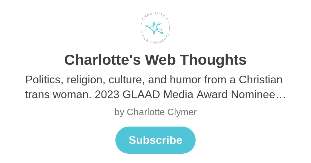 Charlotte's Web Thoughts | Charlotte Clymer | Substack