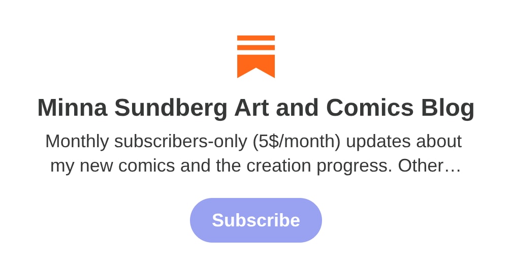 Minna Sundberg Art and Comics Blog | Substack