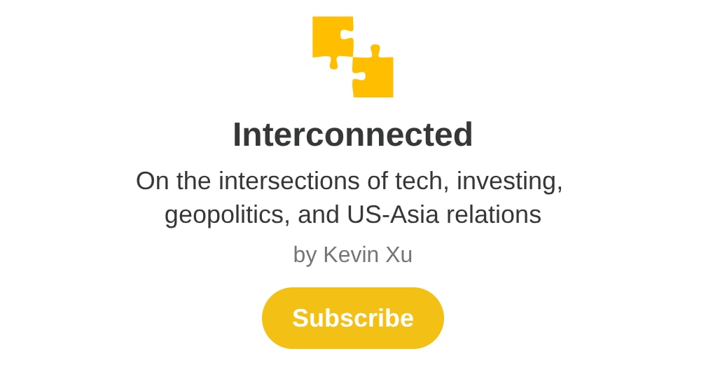 Interconnected | Kevin Xu | Substack