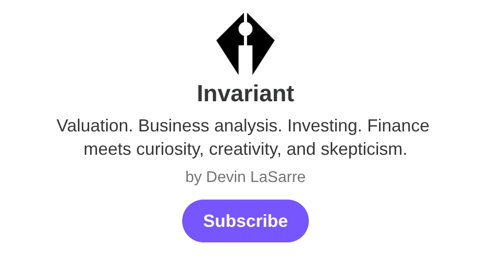 Invariant | Devin LaSarre | Substack