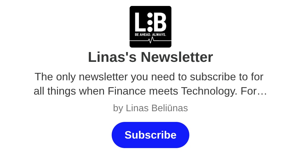 Linas's Newsletter | Linas Beliūnas | Substack