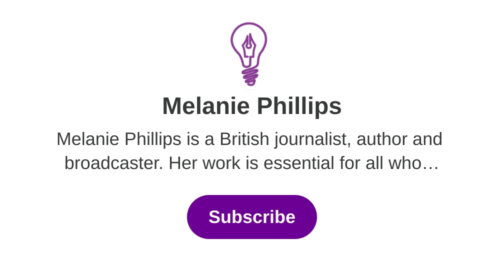 Melanie Phillips | Substack