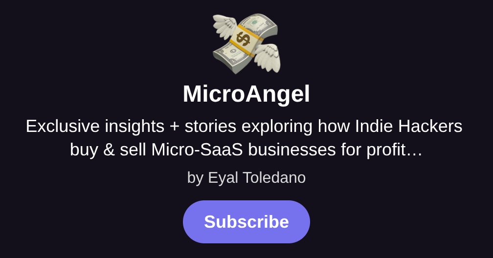 MicroAngel | Eyal Toledano | Substack