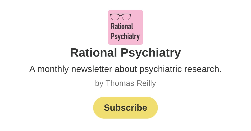 Rational Psychiatry | Thomas Reilly | Substack