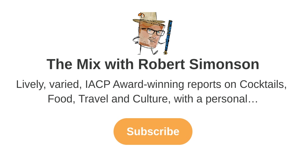 The Mix with Robert Simonson | Substack