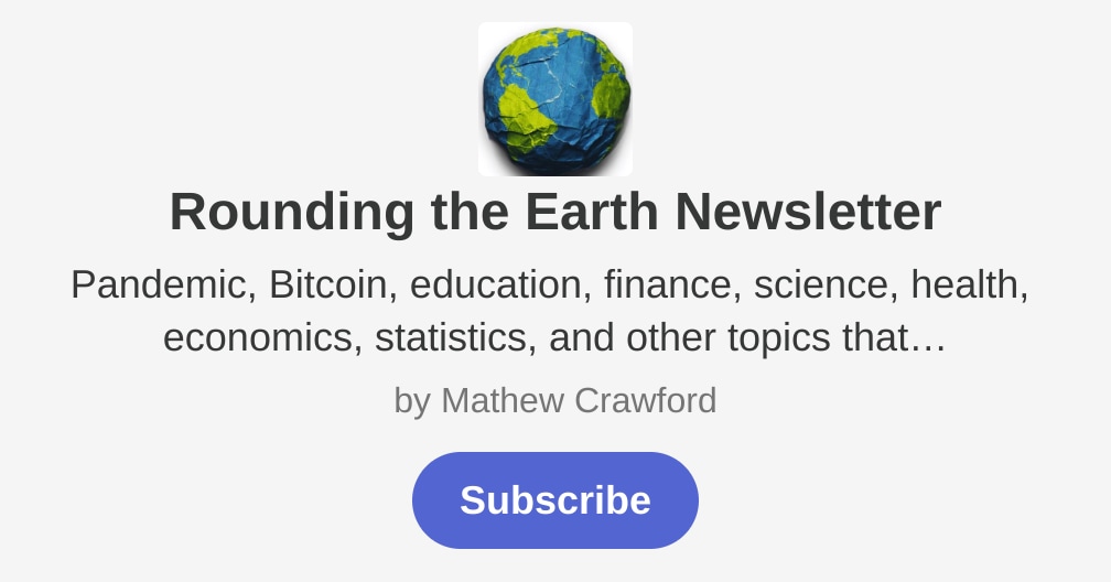 Rounding the Earth Newsletter | Mathew Crawford | Substack