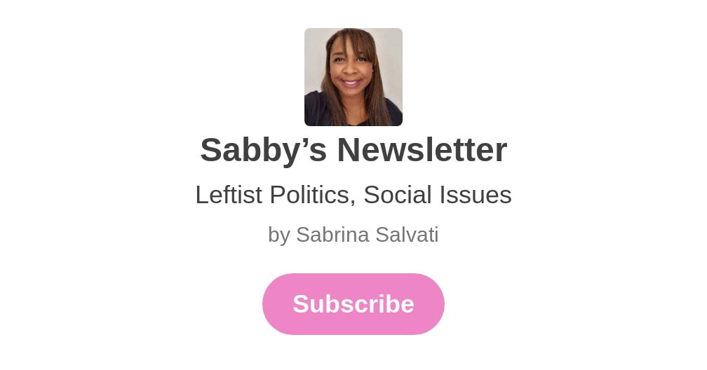 Sabby’s Newsletter | Sabrina Salvati | Substack