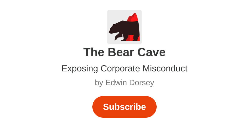 The Bear Cave | Edwin Dorsey | Substack