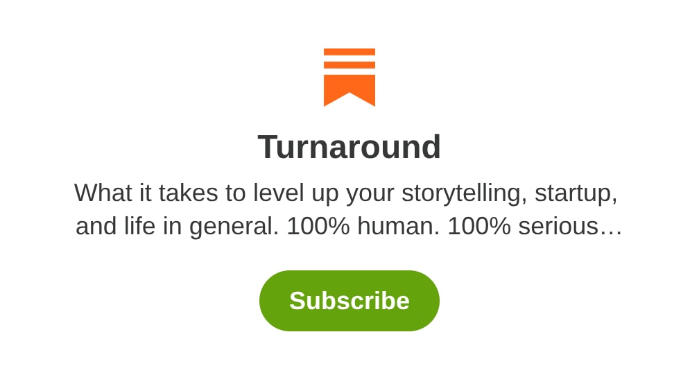 Turnaround | JPK | Substack