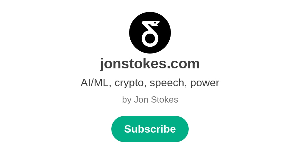 jonstokes.com | Jon Stokes | Substack