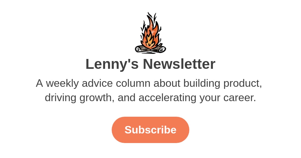 Lenny's Newsletter | Lenny Rachitsky | Substack