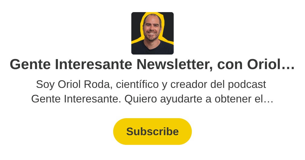 La Newsletter de Oriol | Oriol Roda | Substack