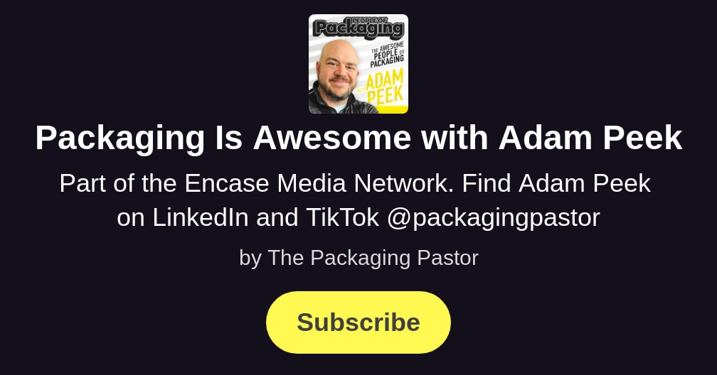 Packaging Is Awesome with Adam Peek | Substack