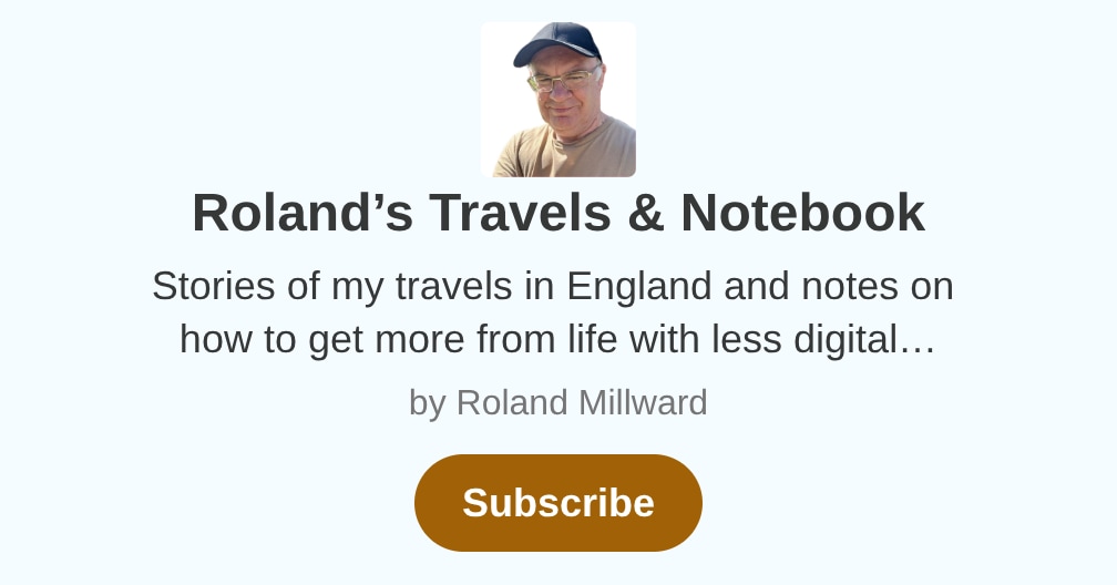 Roland’s Travels | Roland Millward | Substack