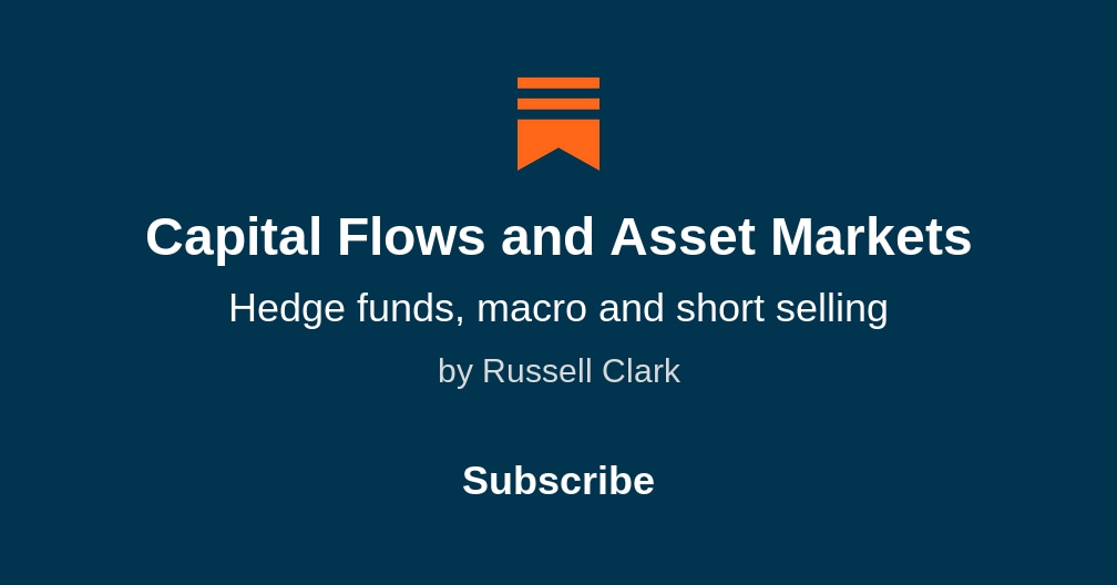 Capital Flows and Asset Markets | Russell Clark | Substack
