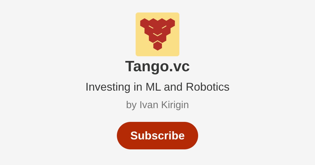 Tango.vc | Ivan Kirigin | Substack