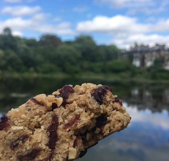 How to eat a flapjack - by Sarah Todd - London Calling