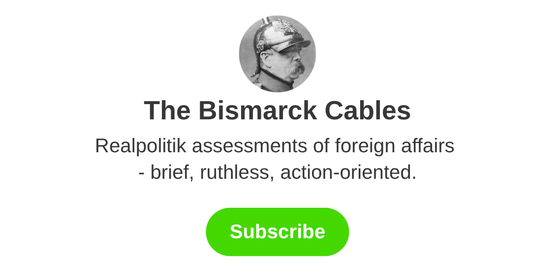 The Bismarck Cables | Substack