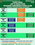Free Spanish Language Conversation Club, Week 31.