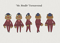 Mr. Bindle: Character Turnaround - by Elise Crane