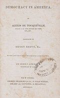 Democracy in America by Alexis De Tocqueville | Notes & Summary