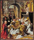 The Mass of Gregory the Great - by Amelia Sims McKee