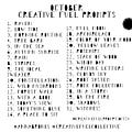 October Creative Prompts - Creative Fuel with Anna Brones
