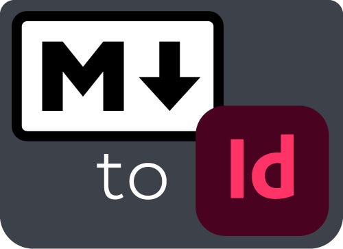 Markdown to InDesign, Simplified