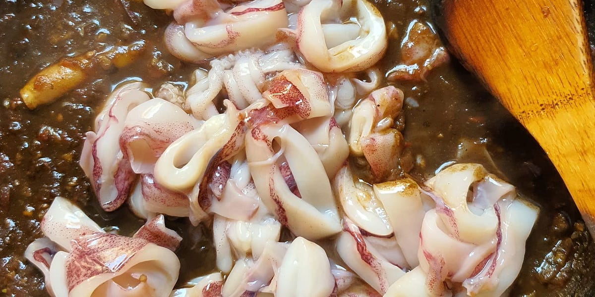 how to boil squid
