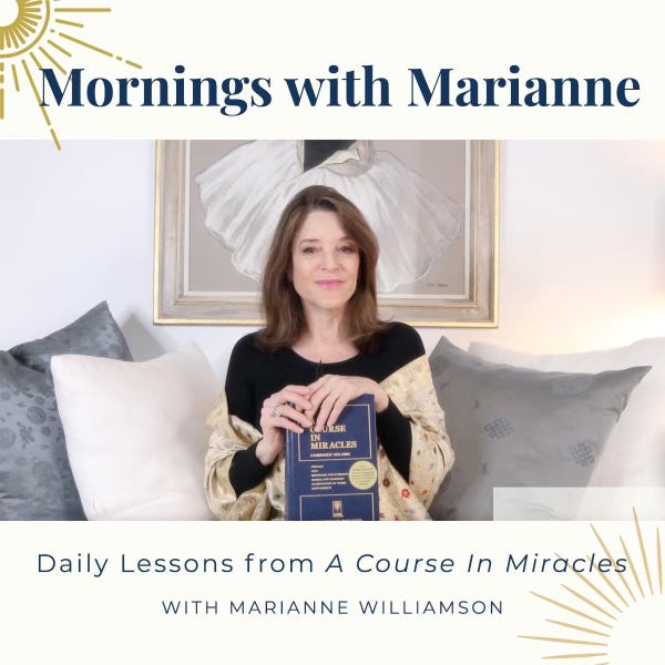 MORNINGS WITH MARIANNE - TRANSFORM with Marianne Williamson