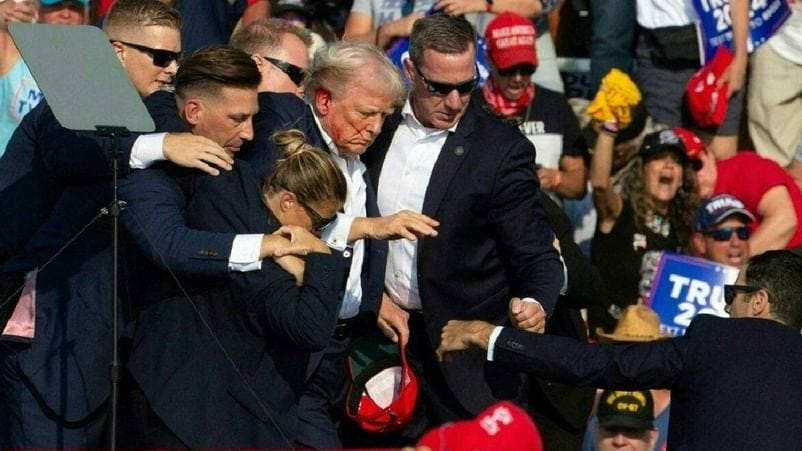 Donald Trump is Shot - by Rosalie Tirella